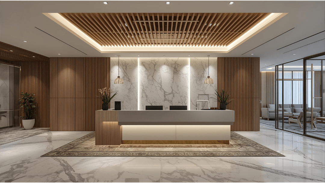 21 Best Office Reception Design Ideas - OfficeRepublic.pk