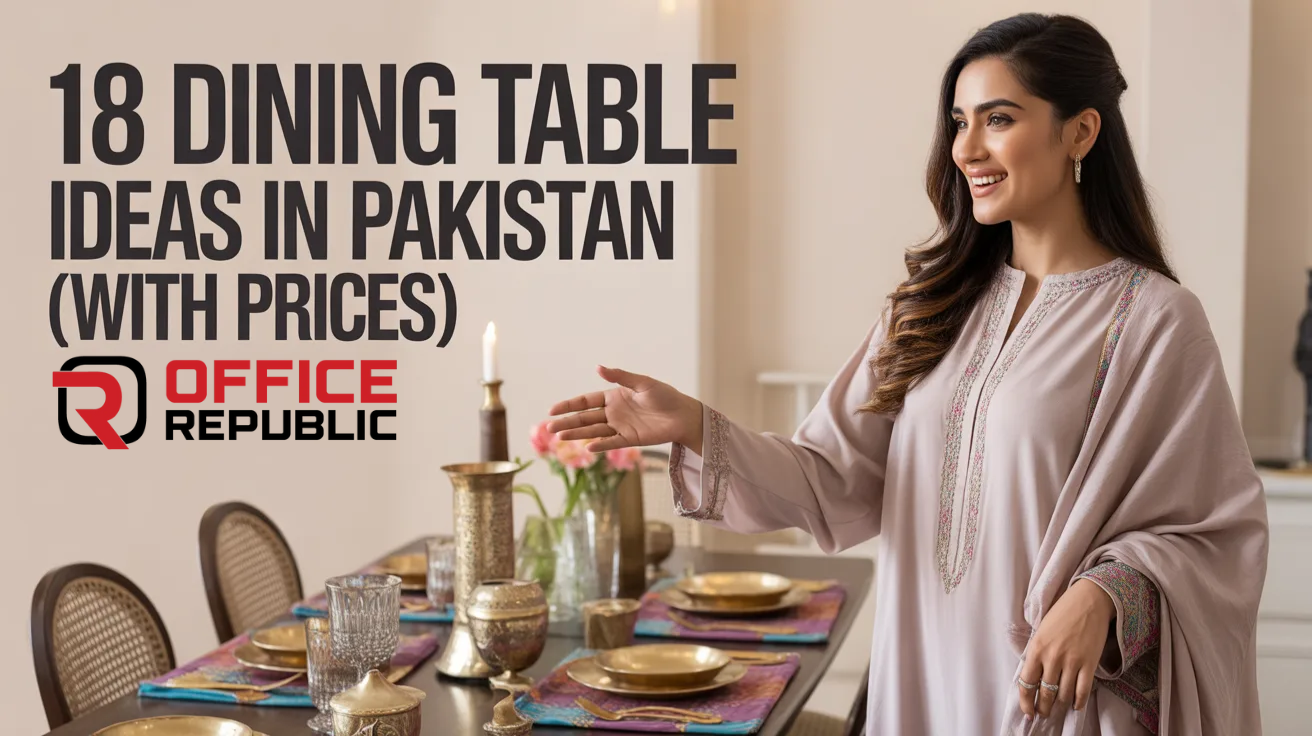 18 Dining Table Ideas in Pakistan with Prices | Solid Wood & Modern Designs