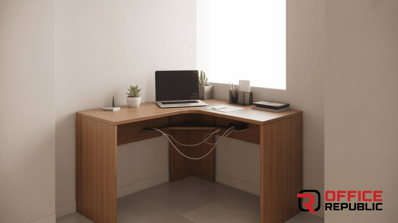 24 Small Office Table Designs for Modern Workspace
